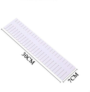 HVG TRADERS white drawer divider for organizing drawer simply with ...