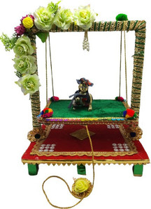 SHYAM Krishna ji Jhula / Bal Gopal ji Jhula size M 3 to 4 Jhula Price ...