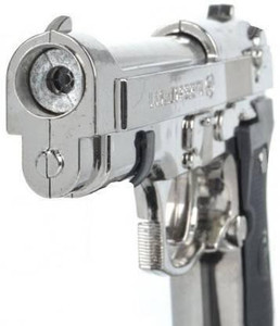 Crokroz Amazing Silver Beretta Gun Shaped Pocket Size lighter ...