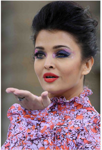 Bollywood Actress Aishwarya Rai Sticker Poster|Famous Celebrity Poster ...