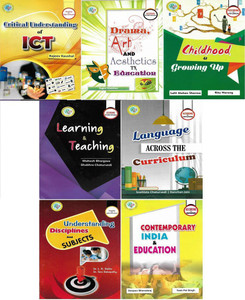 B.Ed. First Year In English (Set Of 7 Books): Buy B.Ed. First Year In ...
