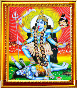 SUNINOW Kali maa photo frame Religious Frame Price in India - Buy ...