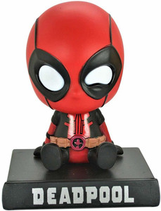 Daiyamondo DEADPOOL Big Size Bobble Head - Action Figure Moving Head ...