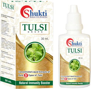 Shukti Tulsi Drops | Panch Tulsi Amrit Drops | Ayurvedic Immunity ...