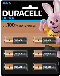DURACELL AA 6 ULTRA ALKALINE BATTERY PACK OF 6 Battery - DURACELL ...