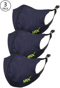HRX by Hrithik Roshan CR-SolidMask-PO3 Cloth Mask Price in India - Buy ...