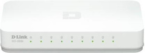 D-Link 8 PORT 10/100 ETHERNET SWITCH DES-1008 8 Ports 100 Mbps ...