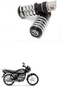 Getsocio RT-70 SPRING STYLE METAL BLACK FOOT REST FOR HERO SPLENDOR ...