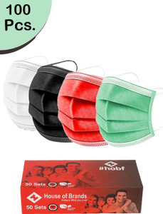 hobf 3 Ply Disposable Surgical Face Mask, UV Sterilized, BFE & PFE >98% ...