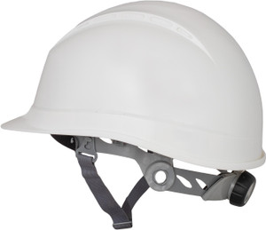 Mallcom Diamond III White Non-ventilated Sturdy UV Resistant HDPE ...