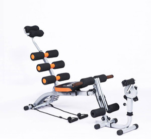 Telebrands Total Body Home Workout Machine. Complete Home Gym Bike. Ab ...