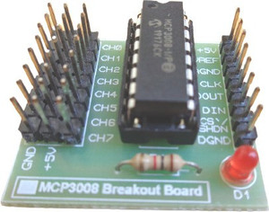 ScienceLab Technosolutions MCP3008 Breakout Board Educational ...