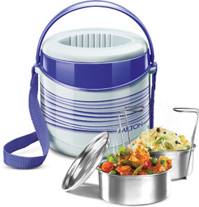 Flipkart.com | MILTON New Econa 2 Stainless Steel Tiffin Box, 2 Tiers ...