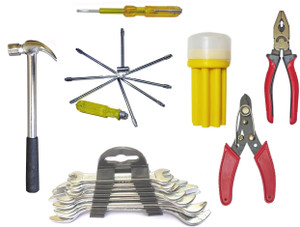 Qualigen Heavy duty Hand tools kit Chavi 8pc Wrench set 8pc Screwdriver ...