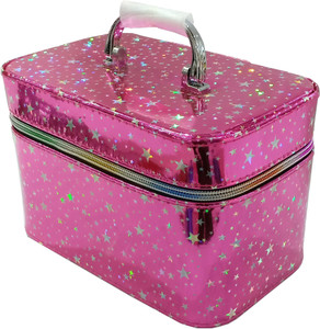 HUNCH Vanity Box Pink Star For Cosmetics & Jewellery Storage, Travel ...