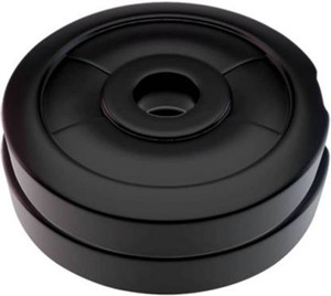 diego 6 kg PVC PLATES 6KG (2x3KG) SPARE WEIGHT PVC Black Weight Plate ...