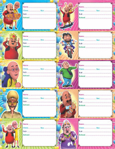 Super Easy 8 cm Mixed Design Name Slip Note Books Cartoon Stickers ...