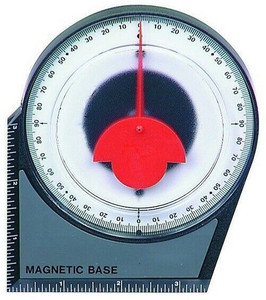 atozshop11 Angle Locator Magnetic Base Gauge 0- 90d Dial Protractor ...