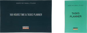 ACHIEVER'S PRODUCTS Daily Task Planner + weekly planner combo | Undated ...