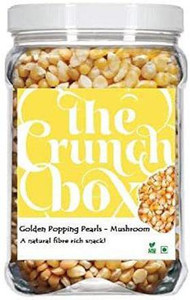 THE CRUNCH BOX Golden Popping Corn-Mushroom Corn Gourmet Popcorn ...