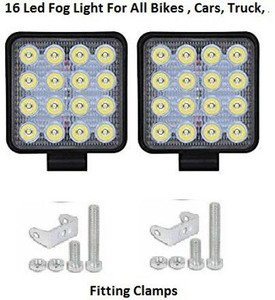 Petrox 16 Led Fog Light Fog Lamp Motorbike, Car, Truck, Van LED for ...