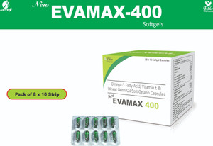 ELDER'S EVAMAX-400 VITAMIN E SOFT GEALTIN CAPSULES PACK OF 80 CAPSULES ...
