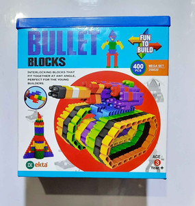 Ekta Toys Bullet blocks - Bullet blocks . Buy 400 pcs toys in India ...