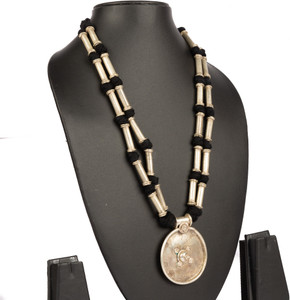 TRIFED Hyderabad Tribes India Necklace Nali Pendent Haar Metal Necklace ...