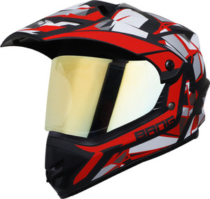 Steelbird Off Road Bang KTN ISI Certified Motocross Full Face Helmet ...