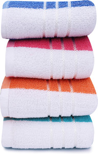 Vibranium Hand Towels Set of 4 Piece for Kitchen, wash Basin & Gym ...