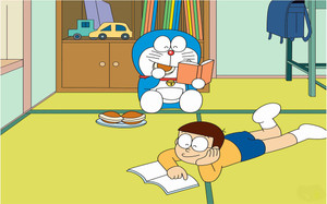 Doraemon Wall Poster For Room With Gloss Lamination M27 Paper Print ...