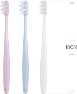 MINISO Simple Style Gum Protection Toothbrush (8 Pack) Soft Toothbrush ...