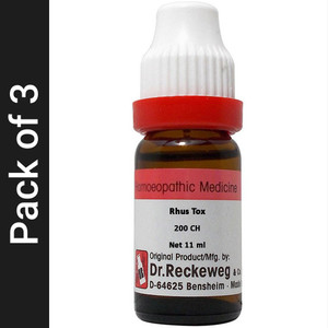 Dr. Reckeweg Rhus Tox 200 CH Dilution Price in India - Buy Dr. Reckeweg ...