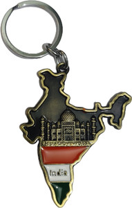 ZZZ Fashion Colourful Design of Indian map style showing Taj Mahal in ...