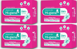 HI-giene Combo Pack 4 Sanitary Pad | Buy Women Hygiene products online ...