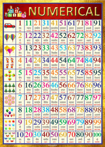 god & god's 70 cm Counting Chart Self Adhesive Sticker Price in India ...