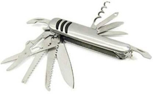 AlexVyan 11 In 1 Stainless Steel Multi Functional Swiss Style Knife ...