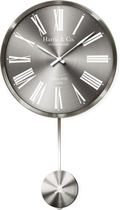 Harris & Co. Clockmasters Analog 55 cm X 33 cm Wall Clock Price in ...