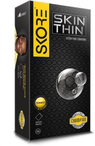 SKORE Skin Thin (Set of 10, 10S) Condom Price in India - Buy SKORE Skin ...