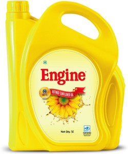 Engine Refined Sunflower Oil - 5 Liter Jar Sunflower Oil Can Price in ...