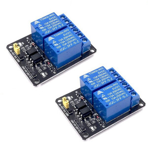 Scriptronics 2 Channel 5V Relay Shield Module for UNO 2560 1280 ARM PIC ...