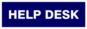 ZEDEF HELP DESK Emergency Sign Price in India - Buy ZEDEF HELP DESK ...