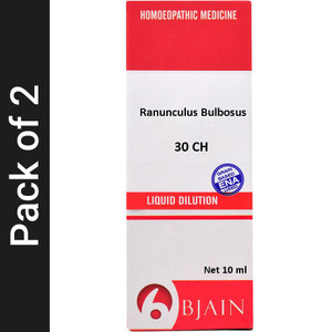 Bjain Ranunculus Bulbosus 30 CH Dilution Price in India - Buy Bjain ...