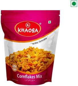 KHAOSA Corn Flakes Namkeen | Roasted Chivda | Roasted Corn Flakes Spicy ...