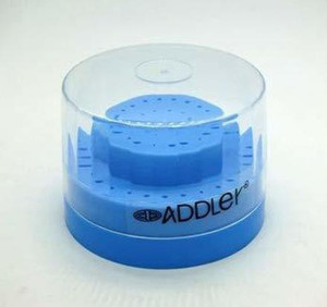 ADDLER Dental DENTAL Bur Box Assorted Colours 60 Hole ACRYLIC Dental ...
