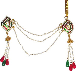 Shrungarika Gold Plated Traditional Double Juda Waist Chain/chabi ...