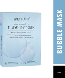 SWISS BEAUTY Active Cleansing Bubble Sheet Mask - Price in India, Buy ...