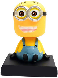 WHITE POPCORN DESPICABLE ME MINION Big Size Bobble Head - Action Figure ...
