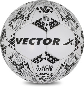 VECTOR X Black & White Football - Size: 5 - Buy VECTOR X Black & White ...