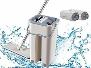Buy From Best Touchless Mop Wet and Dry Magic Flat mop with bucket Mop ...